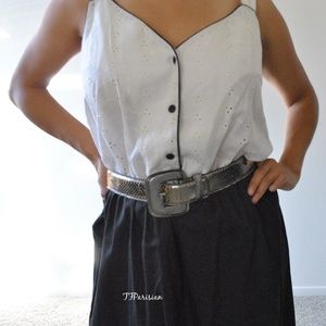 n/a | Dresses | Vintage 6s Sundress Unjustable Button Strapps | Poshmark